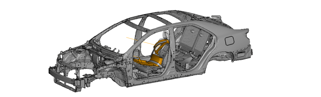LS-DYNAによるシートベルトアンカーの強度評価（ECE R14） - GRM Consulting株式会社